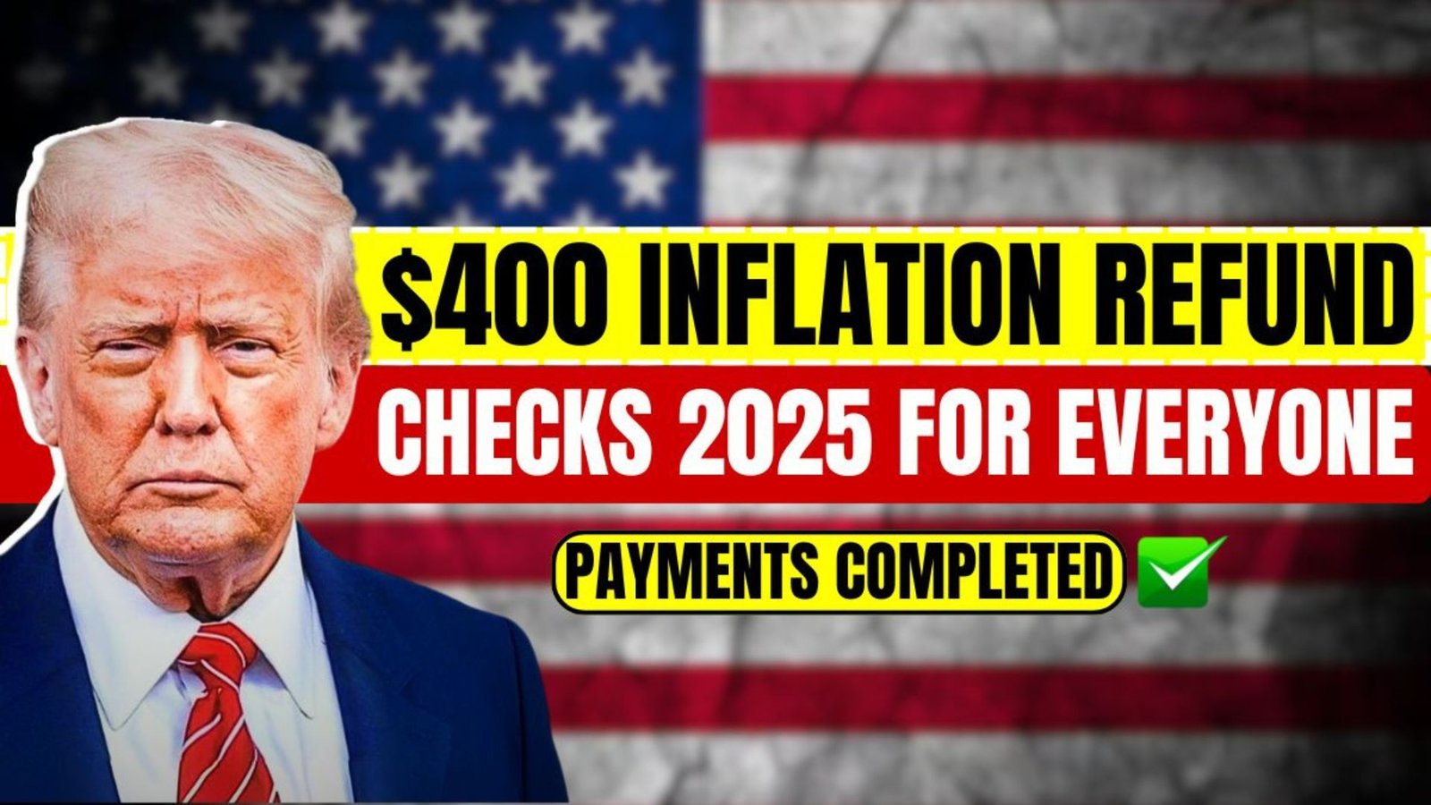 $400 Inflation Refund Checks 2025 First Round of Payments Already Sent ...